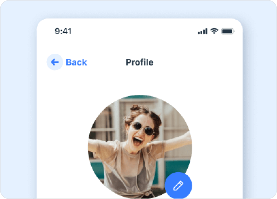 Talky Chat Application UI